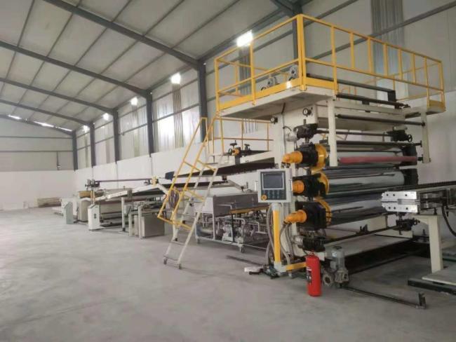 Plastic PVC Marble Sheet Extruder Production Line UV Board Making Machine