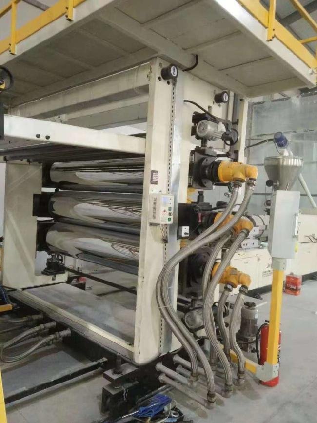 Plastic PVC Marble Sheet Extruder Production Line UV Board Making Machine