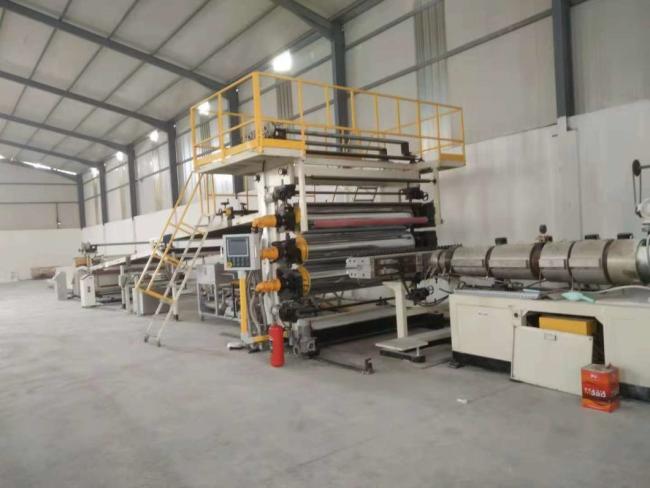 Plastic PVC Marble Sheet Extruder Production Line UV Board Making Machine