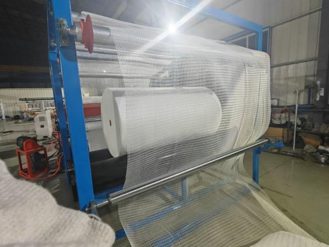 Plastic PE Geo Net Extrusion Production Line / Geo Composite Production Line