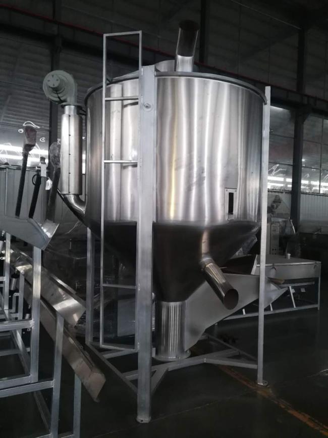 Vertical Drier &amp; Mixer for Plastic PE PP ABS PS