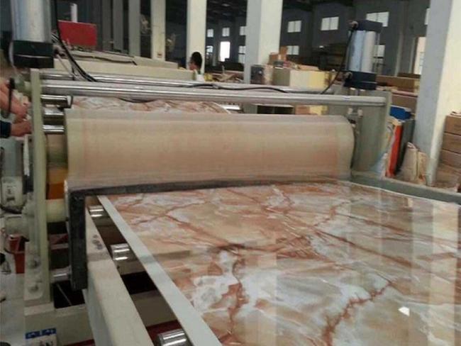 Factory Price PVC Artifical Marble Sheet Extruder Line