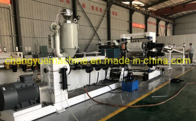 PP PS ABS HIPS Sheet Production Line / Plastic Sheet Making Machine