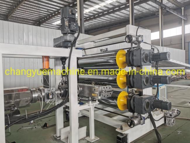 Plastic Machinery-Plastic PP/PS/HIPS/PE Sheet Extrusion Production Line/Plastic Extruder Machine for Thermoforming Sheet Food Container