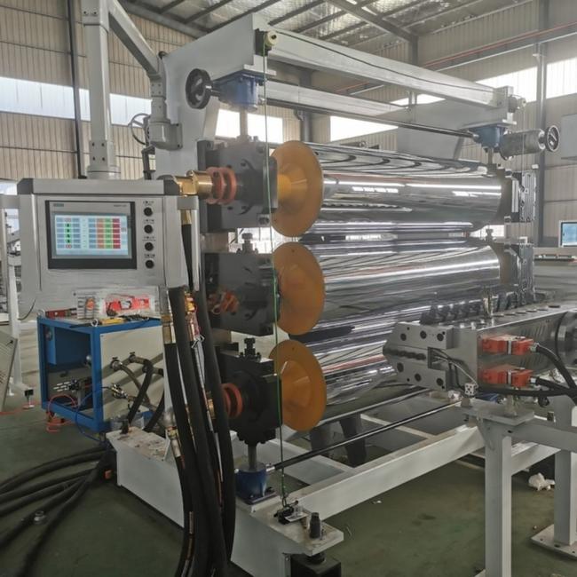 Plastic Machine PP PS ABS HIPS Sheet Extruder / PP PS Roll Sheet Production Line