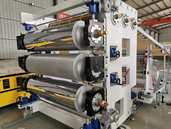 Plastic Machine PP PS ABS HIPS Sheet Extruder / PP PS Roll Sheet Production Line