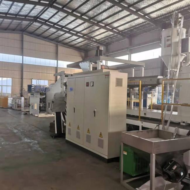 Fully Automatic Plastic PP PS ABS HIPS Extruder Machine Production Line for Thermoforming / Luggage Sheet / Packing