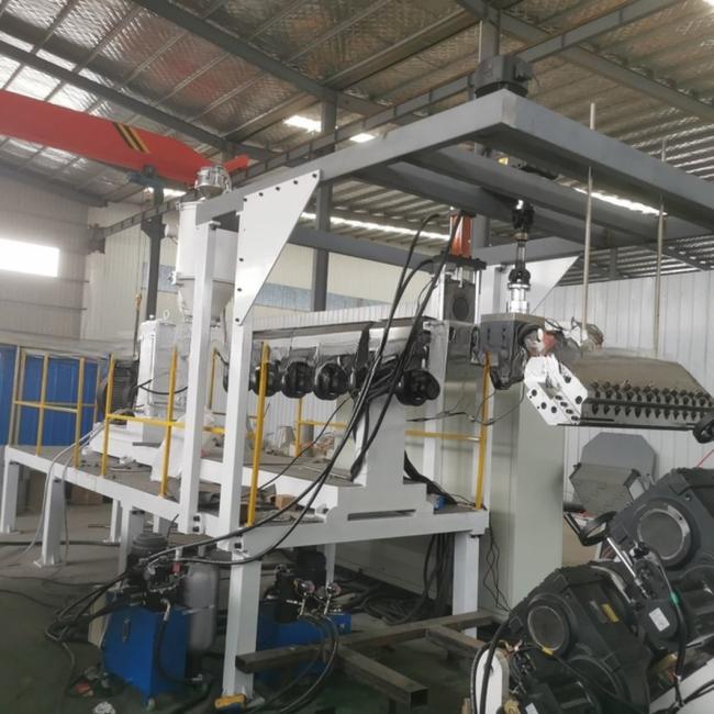 Fully Automatic Plastic PP PS ABS HIPS Extruder Machine Production Line for Thermoforming / Luggage Sheet / Packing