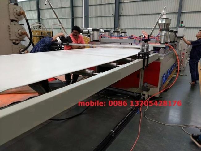 Wood Plastic Composite WPC Foam Board Extrusion Production Line