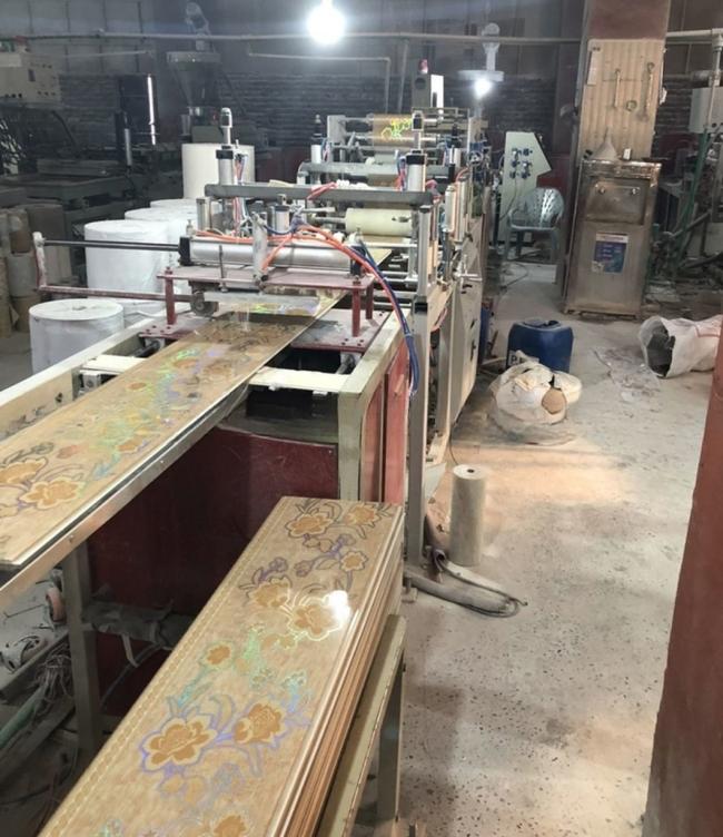 PVC Ceiling Wall Panel Production Line / Extrusion Making Machine