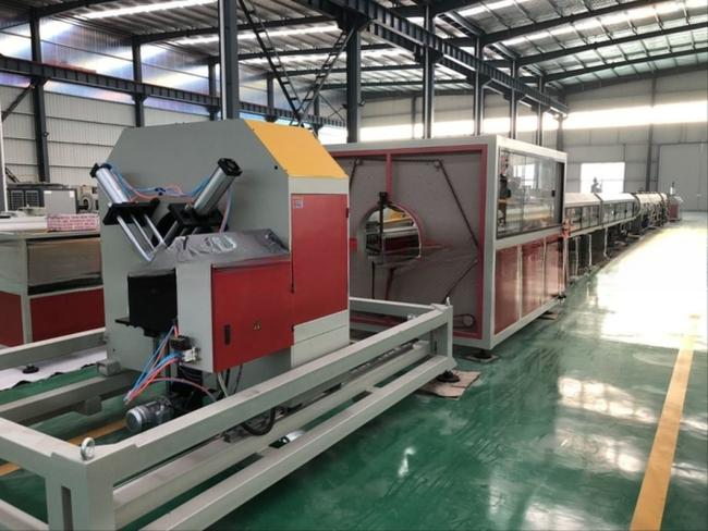 High Efficiency HDPE Pipe Production Line/Extrusion Line 75-200 mm