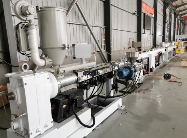 High Speed PPR / HDPE Water Supply Pipe Extrusion Machine / Production Line