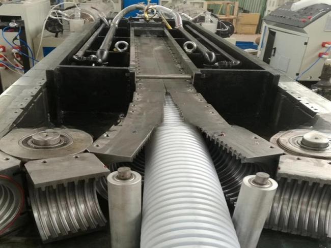 Latest Simple Operation PVC Single Wall Corrugated Pipe Production Line