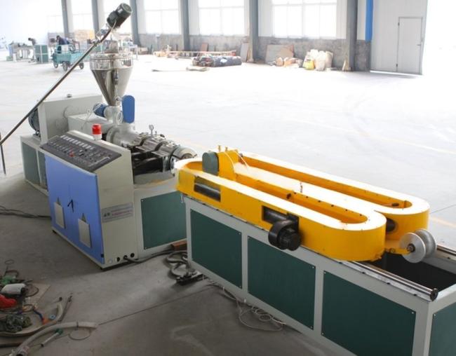 Plastic Pipe Extruder Machine / PE PP Single Wall Corrugated (SWC) Pipe Extrusion Production Line