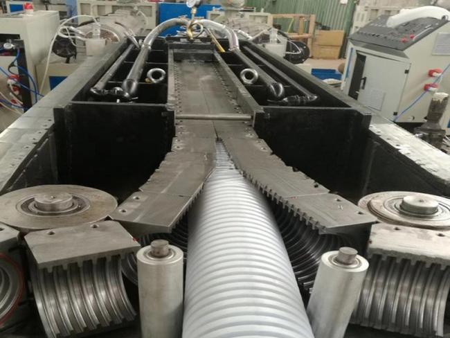 High Stability PVC Single Wall Corrugated Pipe Production Line