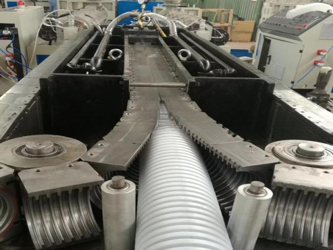 Technologically Upgraded PVC Single Wall Corrugated Pipe Production Line