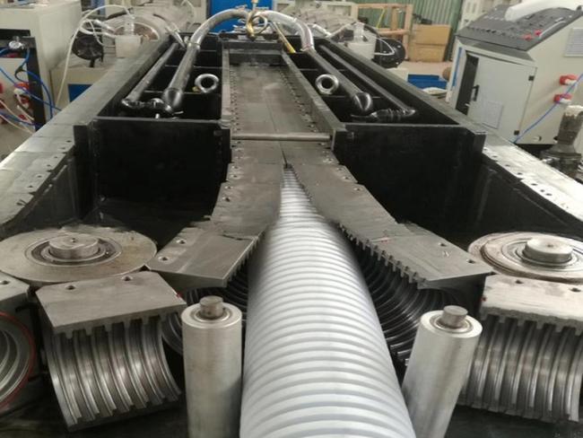 Stable in Operation PVC Single Wall Corrugated Pipe Production Line