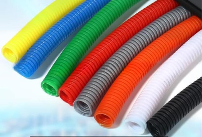 Plastic PP PE PA Flexible Single Corrugated Pipe Production Line / Shisha Pipe Extruder Machine