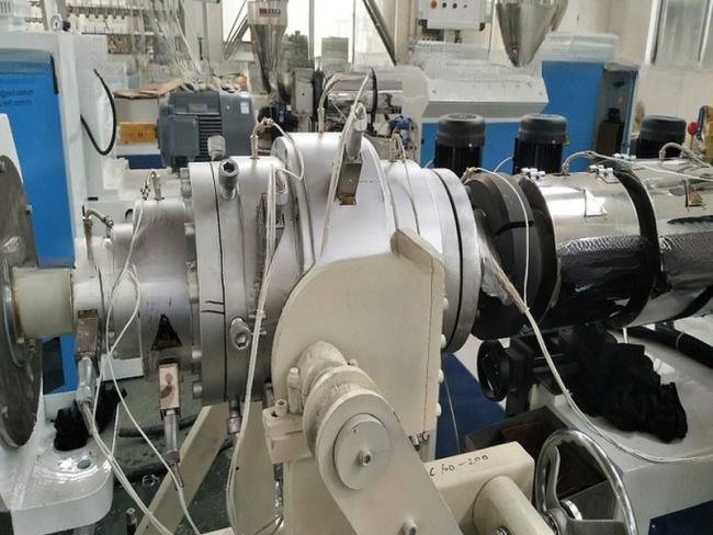 Factory Test HDPE Pipe Production Line