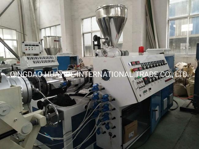 Being Produced HDPE Pipe Production Line