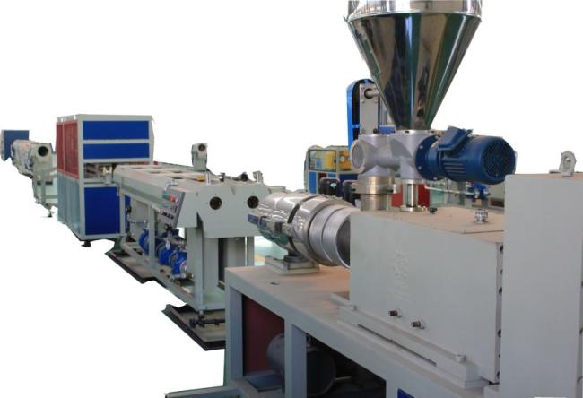 PVC Pipe Line Pipe Single Screw Twin Screw Extruder Making Machine Line