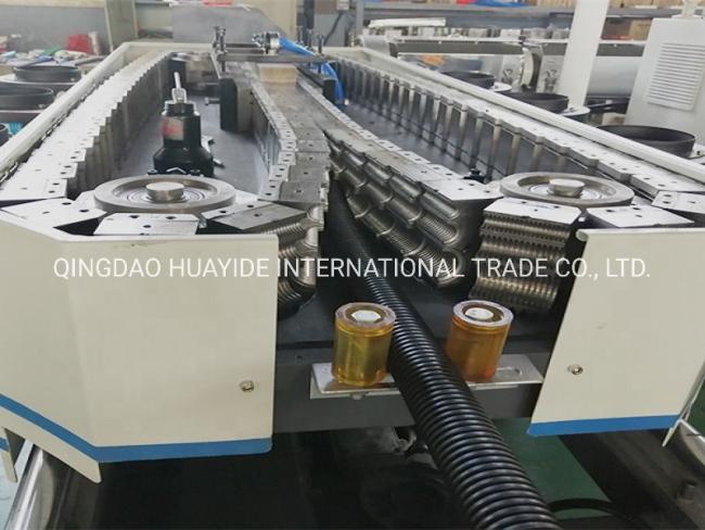 Fashionable Promotional PE Single Wall Corrugated Pipe Production Line