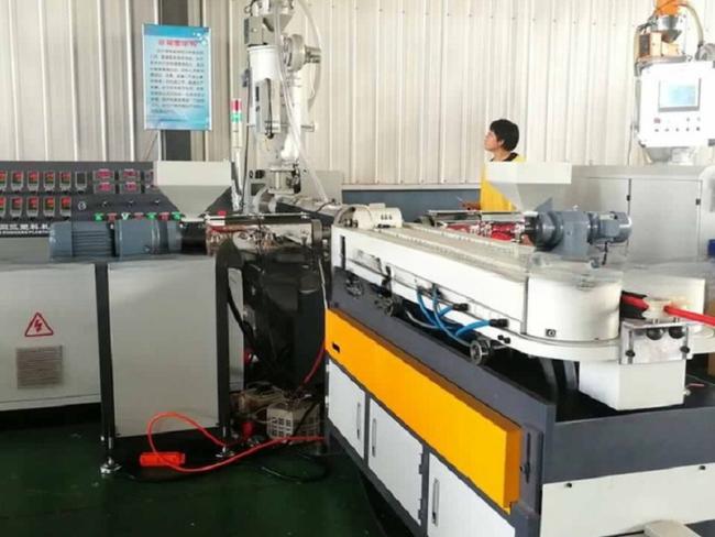 Automatic Fully PVC Single Wall Corrugated Pipe Line