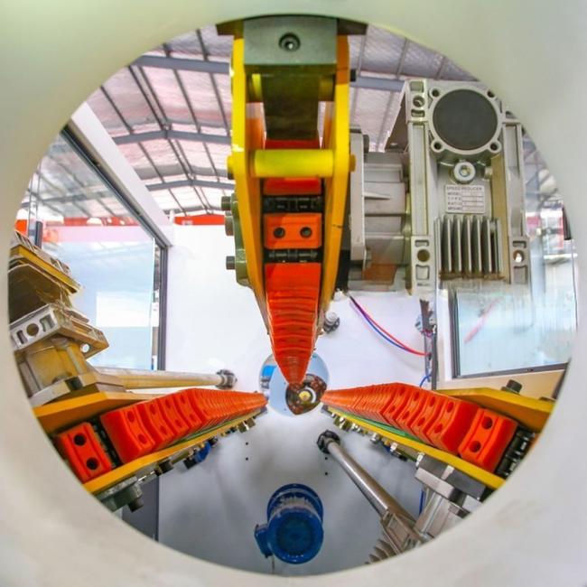 HGH Output Single Screw Extruder Plastic HDPE Water /Gas Supply Pipe Line HDPE Mpp Pipe Production Line