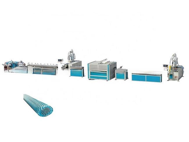 New Tech PVC Fibre Reinforced Pipe Making Machine Production Line