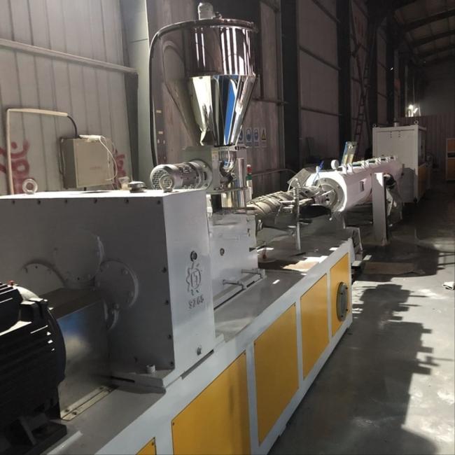 Water Supply / Drainage Plastic PVC Pipe Making Machine