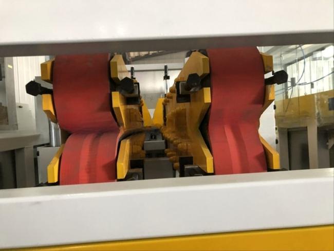 Two Cavity PVC Conduit Pipe Line for Electricity