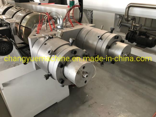 PVC Dual Electricity Conduit Pipe Production Line