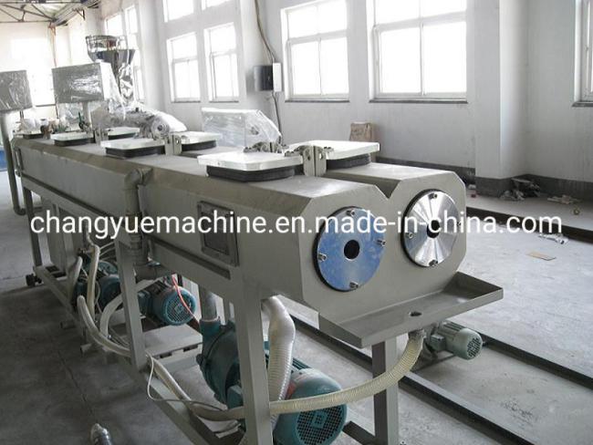 Plastic Pipe Extruder Machine / 4 Cavity PVC HDPE PPR Conduit Pipe Production Line