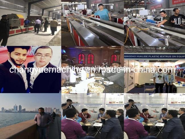 Plastic Pipe Extruder Machine / 4 Cavity PVC HDPE PPR Conduit Pipe Production Line