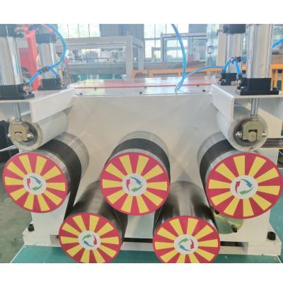 China 25M*2.5M*3.5M Plastic Coated Geo Strap Band Production Line Geo Strap Making Machine for sale
