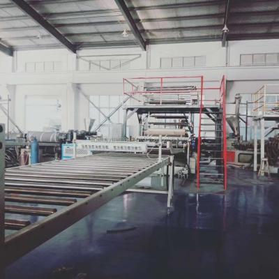 China High Speed Extrusion Line Plastic Board Machine with Weg/Siemens Motor and 2-20 M / Min Speed for sale