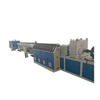 China Computerized Plastic Profile Extrusion Machine with 65mm Screw Sjsz 55/120 Twin Conical Extruder for sale
