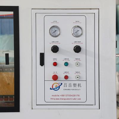 China Línea de producción de tuberías de suministro de agua HDPE de alto rendimiento 315-630 mm con motor principal de 250 kW en venta