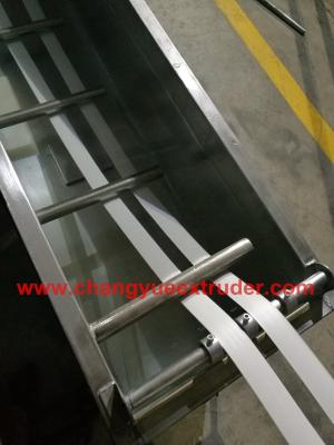 China Customizable Strap Band Production Line with Deep Screw Structure and WEG/Siemens Motor for sale