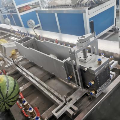 China 380kg/H UPVC Profile Extrusion Machine 80/156 PVC Window Profile Extrusion Line for sale