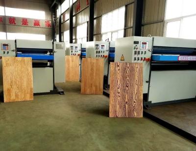 China MDF / Solid Wood Embossing Machine Customized WPC Embossing Machine for sale
