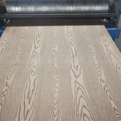 China Foam Board PVC Embossing Machine Customization Single Screw for sale