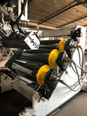 China Thermoforming HIPS Sheet Extrusion Line 3000mm PP PS Sheet Extrusion Line for sale