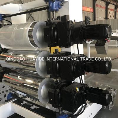 Китай Производственная линия для изготовления листового/карточного материала из ПП-ПЕ ABS с полной системой сцепления. продается