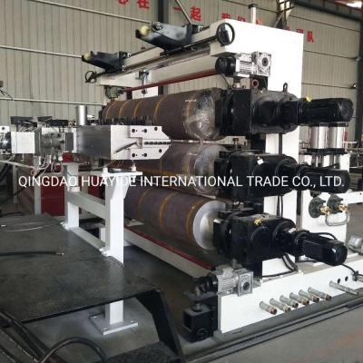 Китай Производственная линия для изготовления листового/карточного материала из ПП-ПЕ ABS с полной системой сцепления. продается