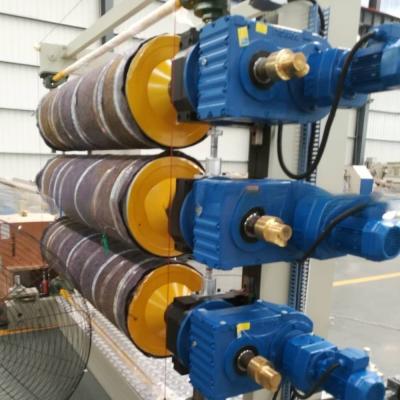 중국 하나의 공급 모드 PVC 대리석 엽 생산 라인 전체 융합 참여 시스템 판매용