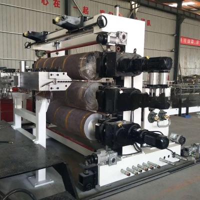 China PVC Artifical Marble Sheet Extruder Line Separate Type Extruder Assembly Structure for sale