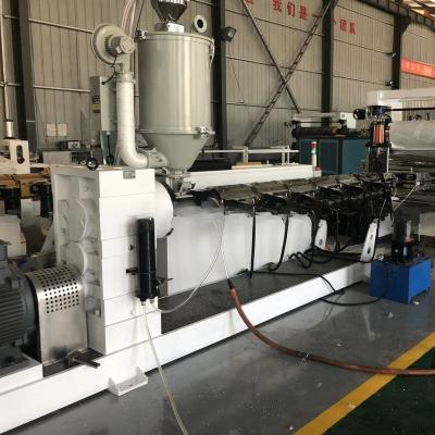 중국 더 높은 수준의 PP PE ABS 엽/판 생산 라인을위한 심 스퀴 조립 구조 판매용