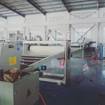 China Máquina de fabricação de folhas de mármore artificial de PVC de exaustão para processamento de gases de escape e plásticos à venda