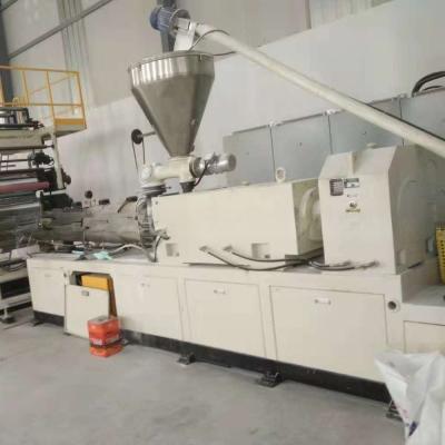 중국 35*3.5*3.5m 첨단 기술로 한 피드 PP PE ABS 엽/판 생산 라인 판매용